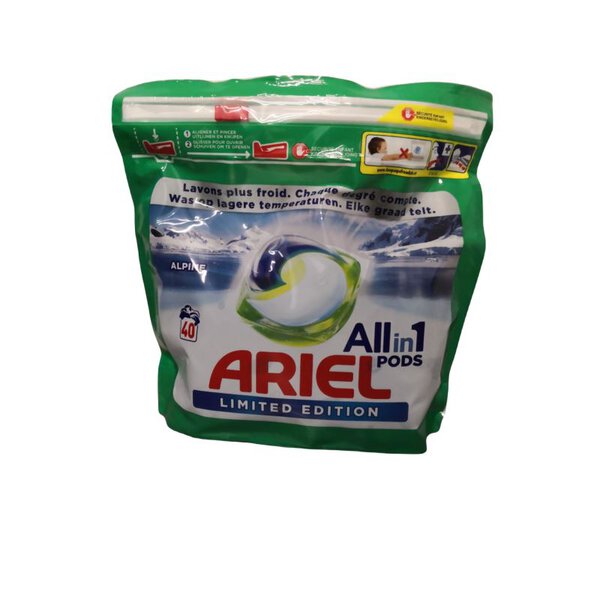 Kapsułki Ariel Alpine 3w1 40szt - chemiazniemiec.pl